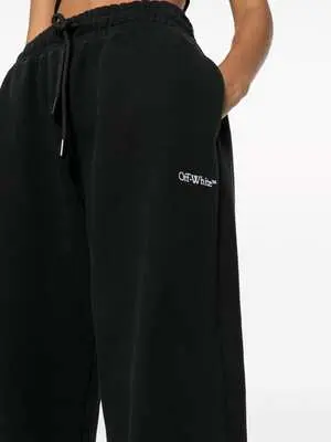 Off-White Bookish Logo-embroidered Track Pants
