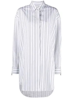 Off-White Striped Cotton Shirt