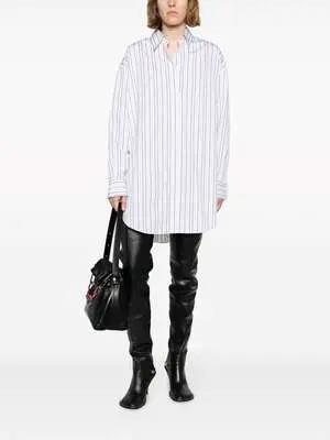 Off-White Striped Cotton Shirt