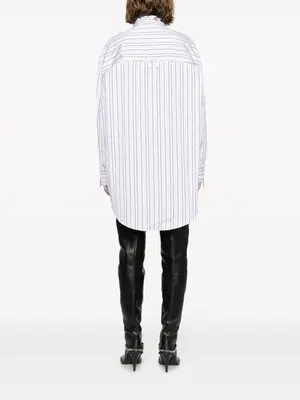 Off-White Striped Cotton Shirt