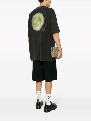 Off-White Super Moon-print Cotton T-shirt
