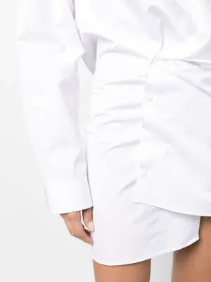Off-White Asymmetric Shirtdress