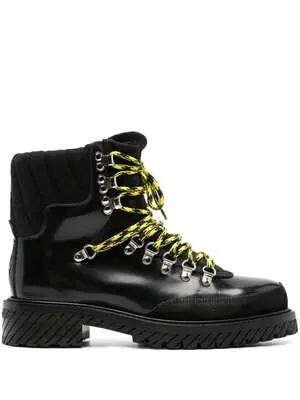 Off-White Patent-leather Ankle Boots