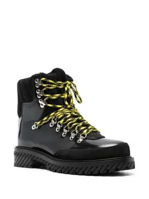 Off-White Patent-leather Ankle Boots