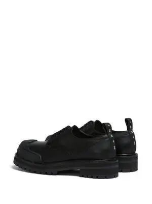 Marni Leather Derby Shoes - Black