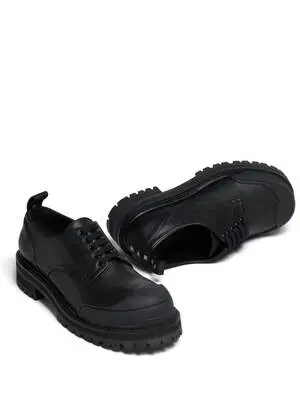 Marni Leather Derby Shoes - Black