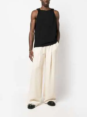 Eckhaus Latta Bouclé Wide-leg Trousers