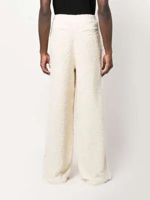 Eckhaus Latta Bouclé Wide-leg Trousers