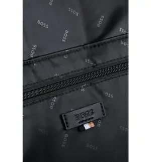 BOSS Ray Stripe Faux Leather Backpack