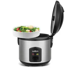 SALTON Automatic 8-cup Rice Cooker & Steamer