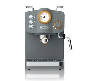 SWAN Gray Nordic Pump Espresso Coffee Machine