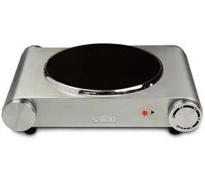 SALTON Single Portable Infrared Cooktop - One-color