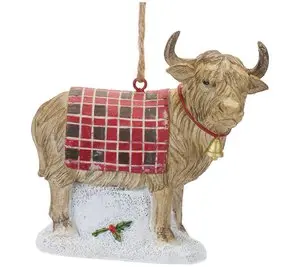 MELROSE Highland Cow Ornament