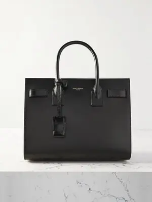Saint Laurent Sac De Jour Baby Leather Tote - Black
