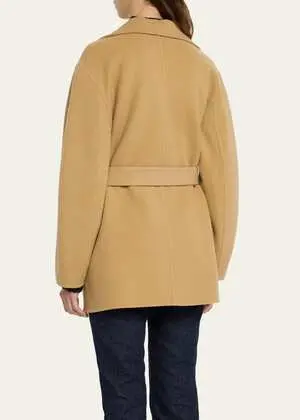 Chloé Belted Wool Cashmere Jacket