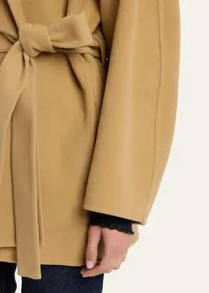 Chloé Belted Wool Cashmere Jacket