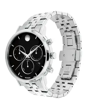 Movado Museum Classic Chronograph - Black/silver