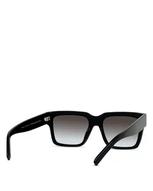 Givenchy Gv Day Square Sunglasses - Black/brown Gradient