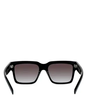 Givenchy Gv Day Square Sunglasses - Black/brown Gradient