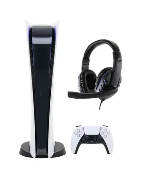 SONY Playstation 5 Digital Console With Universal Headset - Open White