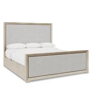 BERNHARDT Prado Upholstered Bed, King - Gray