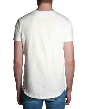 Monfrère Short Sleeve Stretch Crewneck Tee - Blanc