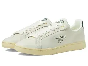 Lacoste Carnaby Pro Leather Sneakers - Off-white/green