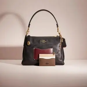 COACH Upcrafted Double Zip Shoulder Bag
