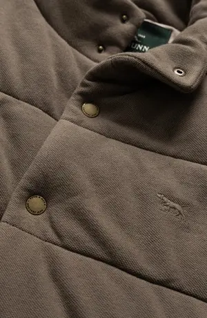 Rodd & Gunn Lake Ferry Quilted Vest - Khaki