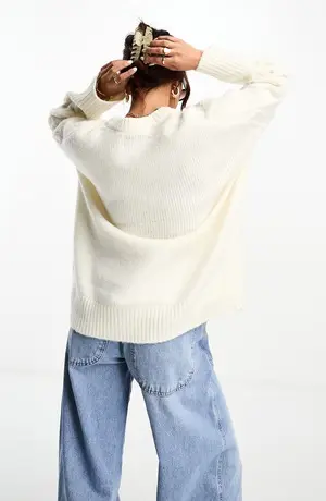 Asos Oversize Cable Stitch Sweater