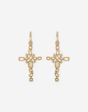 Dolce & Gabbana Rainbow Monochrome Citrine Quartz Earrings