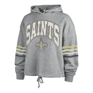 '47 47 Heather New Orleans Saints Upland Bennett Pullover Hoodie