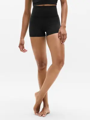 Athleta Elation Ultra High Rise Shortie - Black