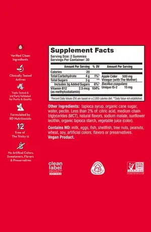 HUM Pro Acv Gummies Supplement