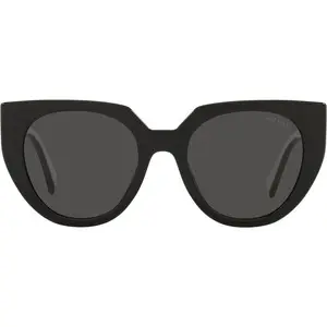 Prada 53mm Cat Eye Sunglasses - Black