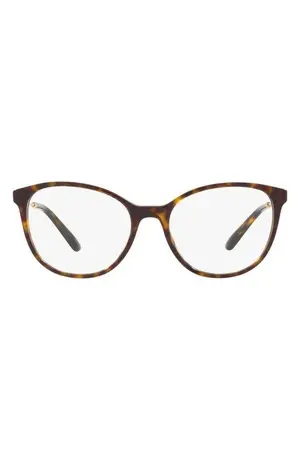 Dolce & Gabbana Dolce&Gabbana 54mm Butterfly Eyeglasses Havana