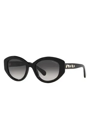 SWAROVSKI 53mm Cat Eye Sunglasses