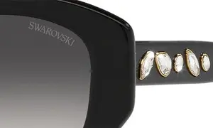 SWAROVSKI 53mm Cat Eye Sunglasses
