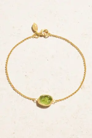 PIPPA SMALL 18-karat Peridot Bracelet