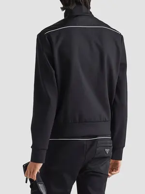 Prada Sweatshirt With Re-nylon Details