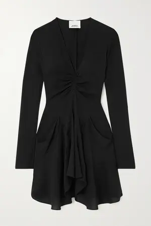 Isabel Marant Usmara Mini Dress - Black