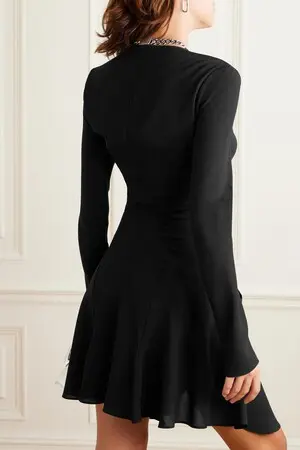 Isabel Marant Usmara Mini Dress - Black