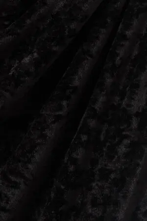 Jacquemus Off-the-shoulder Embellished Stretch-velour Gown