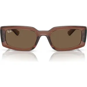 Ray-ban Kiliane 54mm Pillow Sunglasses Transparent