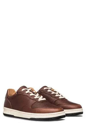 Clae Malone Leather Sneaker - Cocoa Leather