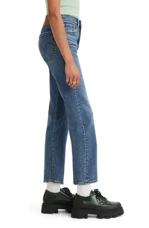 LEVI'S Wedgie Stretch Straight Leg Jeans