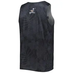 FOCO Gray Calgary Roughnecks Reversible Mesh Tank Top
