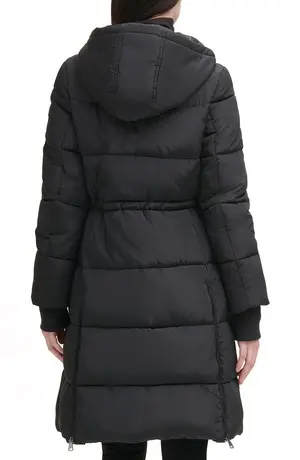 KENNETH COLE Memory Puffer Jacket - Black