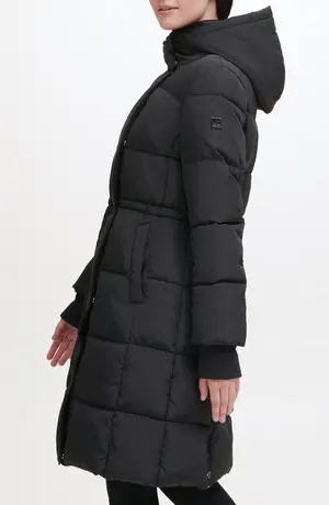 KENNETH COLE Memory Puffer Jacket - Black