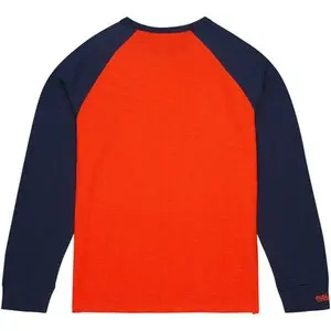 Mitchell & Ness Auburn Tigers Legendary Slub Raglan Long Sleeve T-shirt - Orange